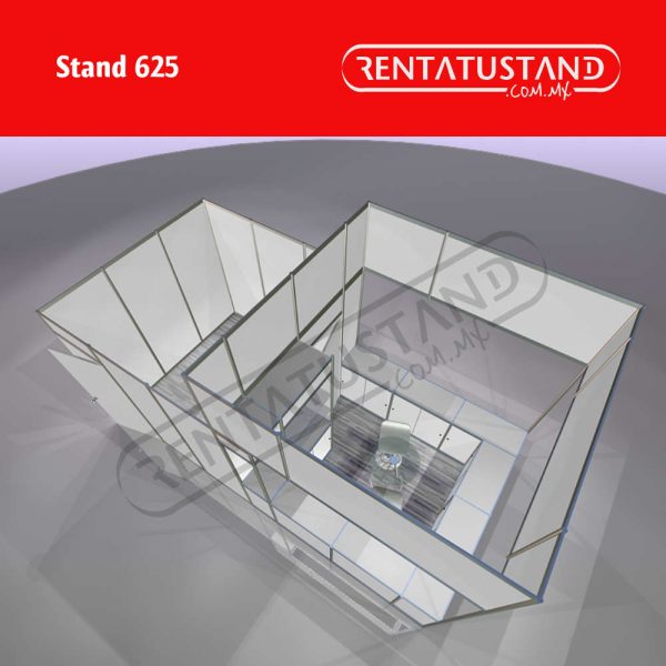 Stand 6x3 isla #625 | RentaTuStand.com.mx