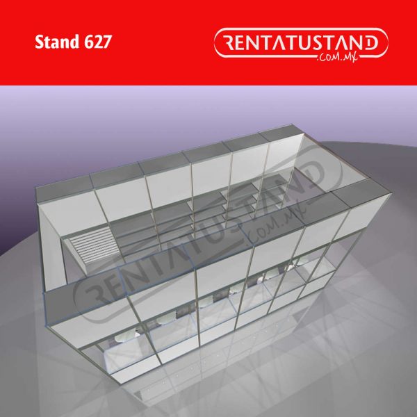 Stand 6x3 Cabecera #627 | RentaTuStand.com.mx