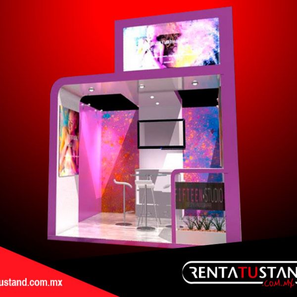 Stands de madera en Renta Custom montados por todo México.