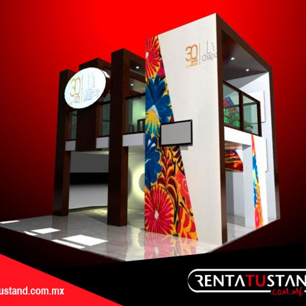 Stands de madera en Renta Custom montados por todo México.