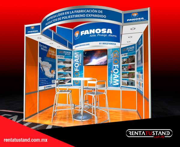 Stand 3x2 cajón #205 | RentaTuStand.com.mx