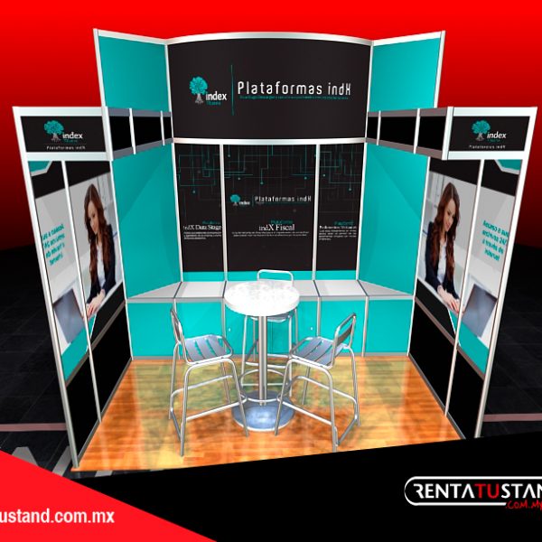 Stand 3x2 cajón #201 | RentaTuStand.com.mx