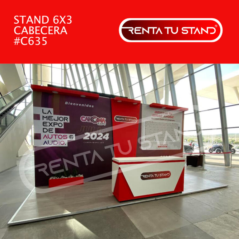 Stands de madera en Renta Custom montados por todo México.