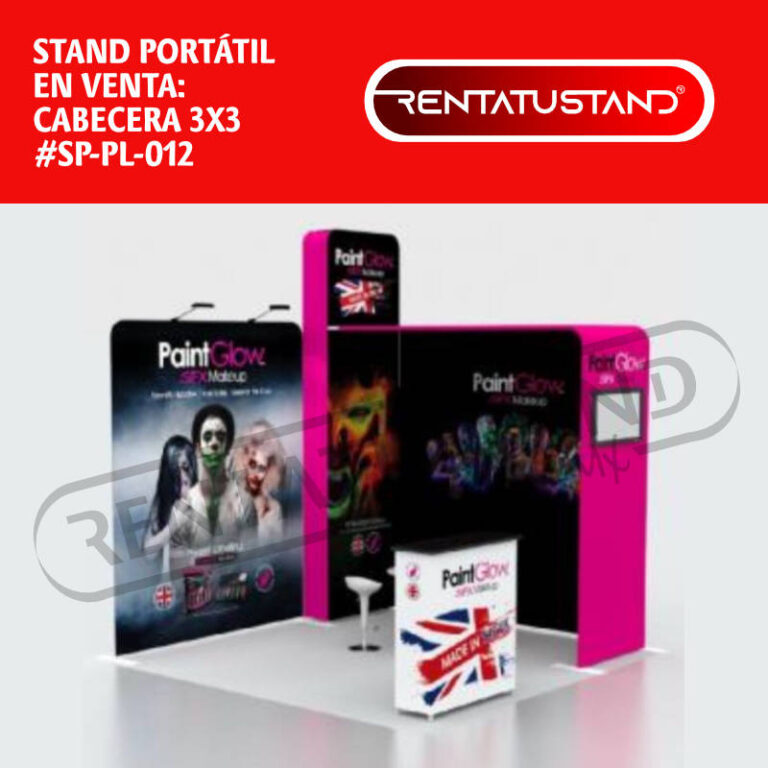 Stand Publicitario Portátil En Venta Esquina 3x3 #SP-PL-012 ...