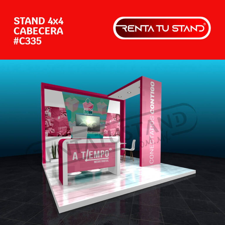 Stands de madera en Renta Custom montados por todo México.